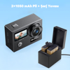 Akaso Brave 4 4K/30FPS 20MP Wi-Fi Dual Screen Aksiyon Kamera ve ...