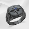 Abel Custom Ring Taşlı Pusula Yüzük - idefix