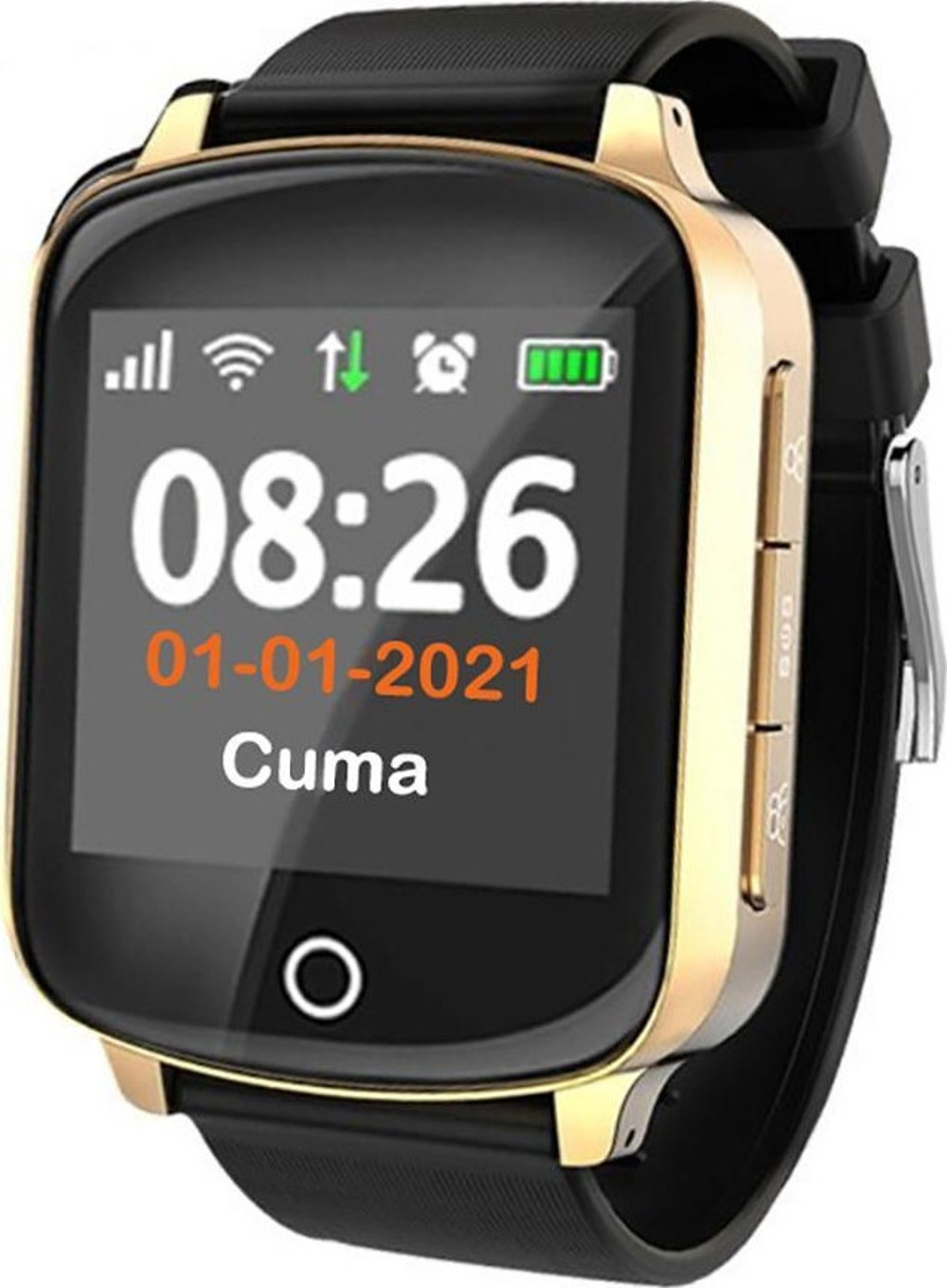 Tsmart Twatch Suya Dayanıklı Akıllı Yetişkin Alzheimer GPS Takip Saati ...