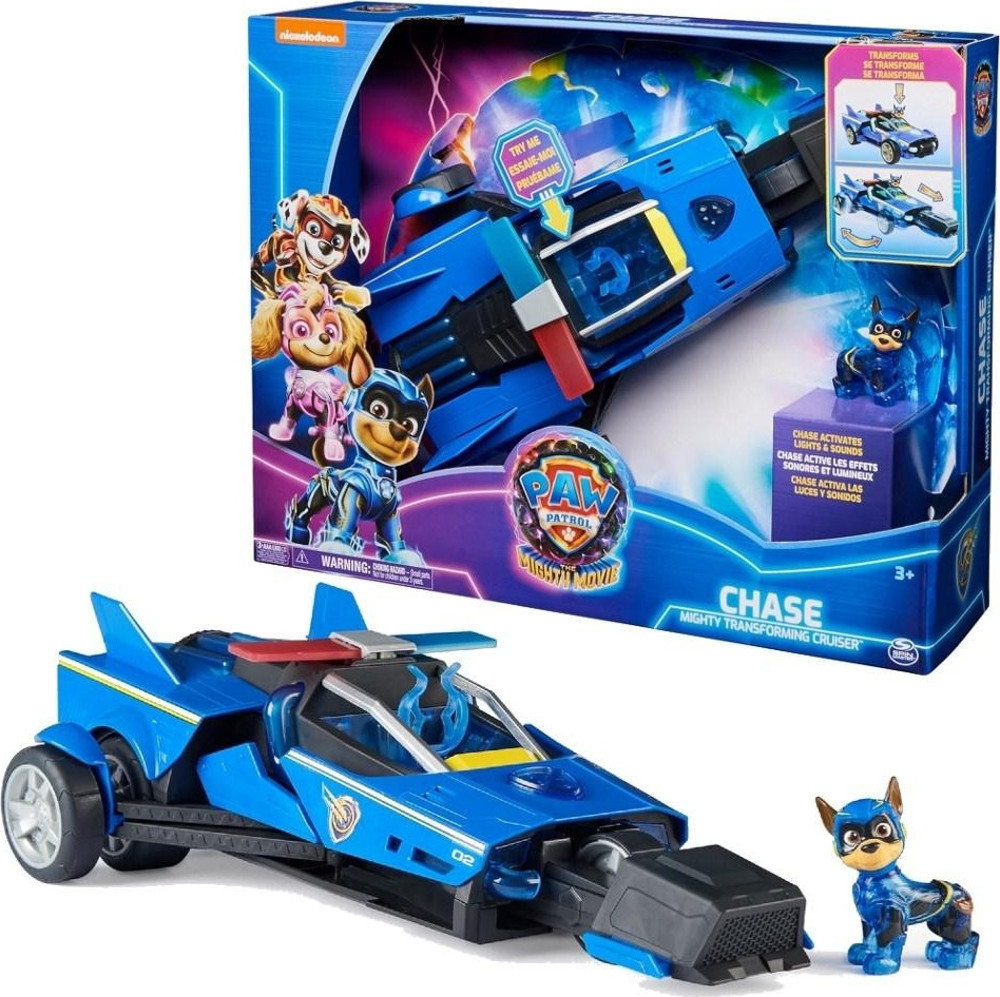 Paw Patrol Mighty Chase'in Delüks Aracı - idefix