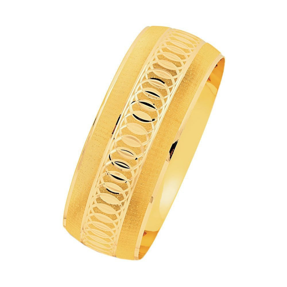14 Ayar Altın Mega Bilezik 25.00 Gram Halkalı Model - idefix