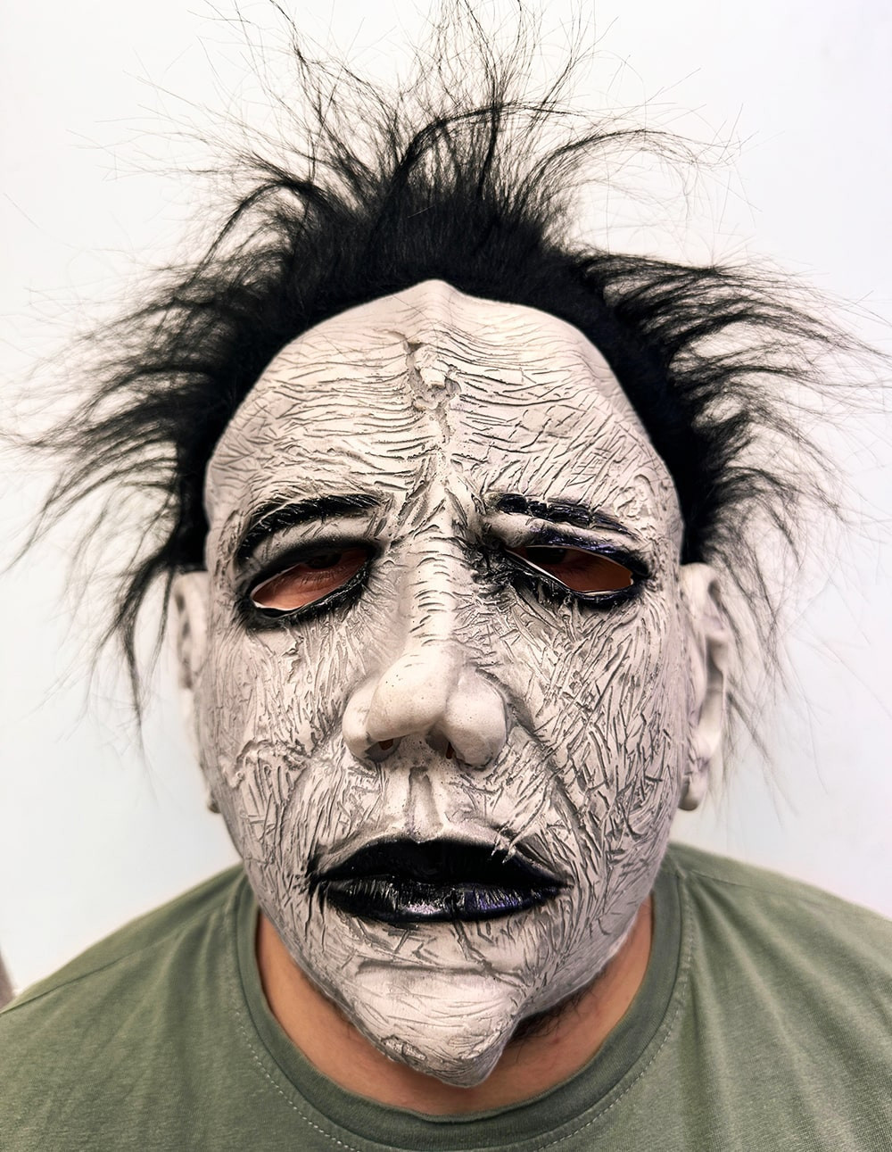 Michael Myers Siyah Saçlı Yüz Maskesi - idefix