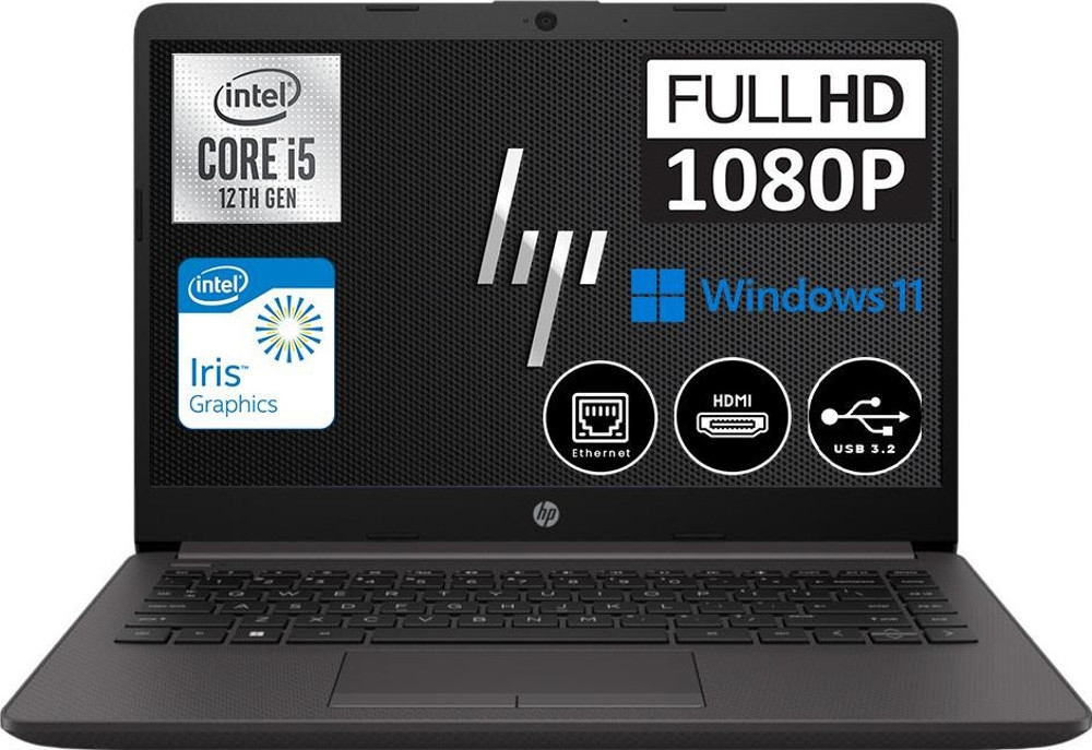 Hp 240 G9 Intel Core I5 1235U 16GB 512GB SSD 14" Fhd Windows 11 Pro ...