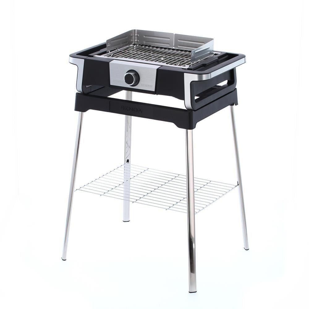 Severin PG 8118 Ayaklı Elektrikli Barbekü Izgara Siyah - idefix