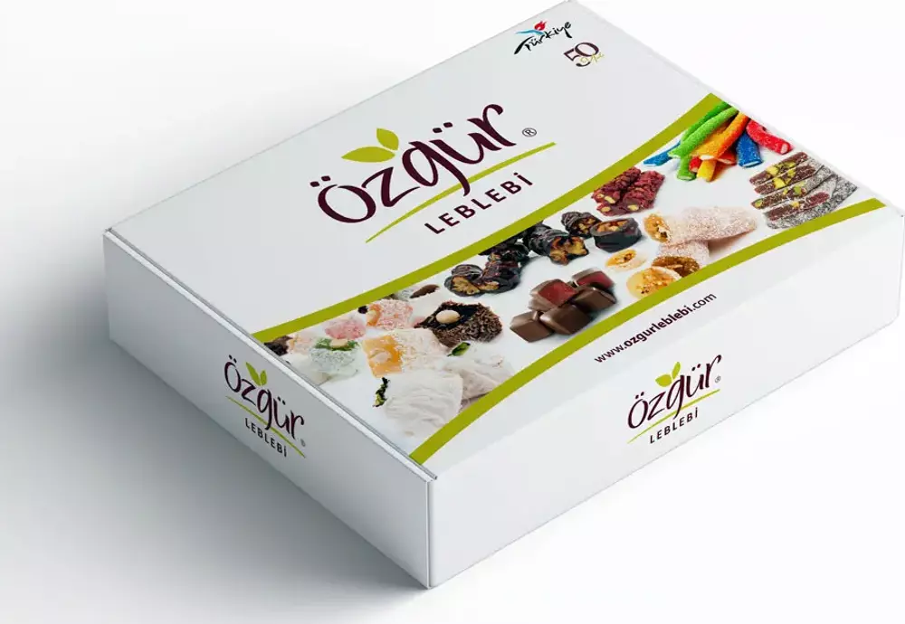 Yeşil Elma Antep Fıstıklı Fitil Lokum 250 gr - idefix