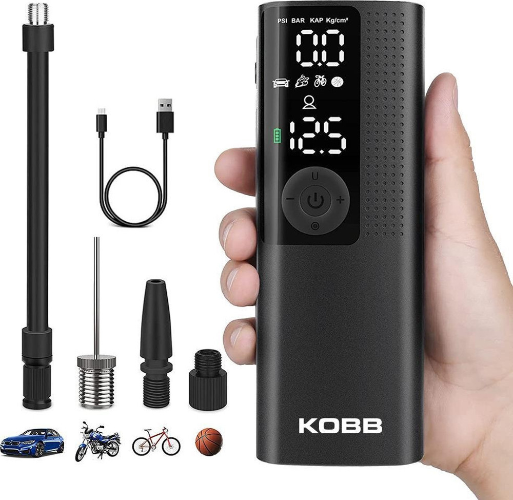 KOBB KB410 Şarjlı Li-ion 120 PSI Taşınabilir Dijital Basınç Göstergeli ...