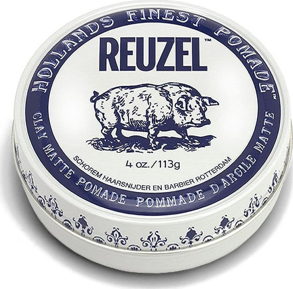 Reuzel Clay Matte Pomade Erkekler için Saç Şekillendirici Krem 113Gr ...