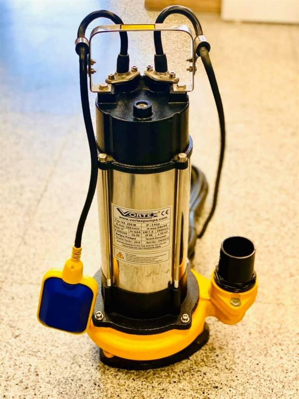 Vortex Vx 200M 2 Hp 2'' Pis Su Foseptik Pompa - idefix