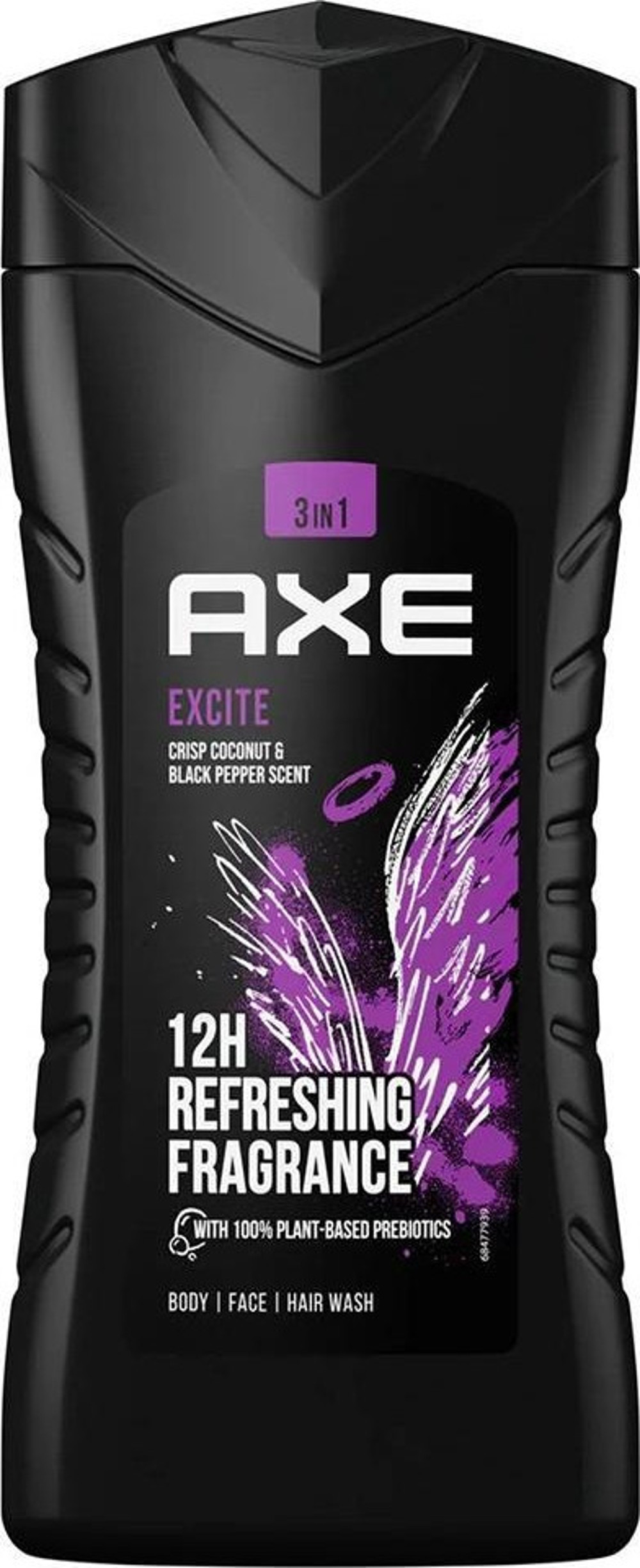 Axe Excite 3in1 Erkek Duş Jeli 250ML - idefix