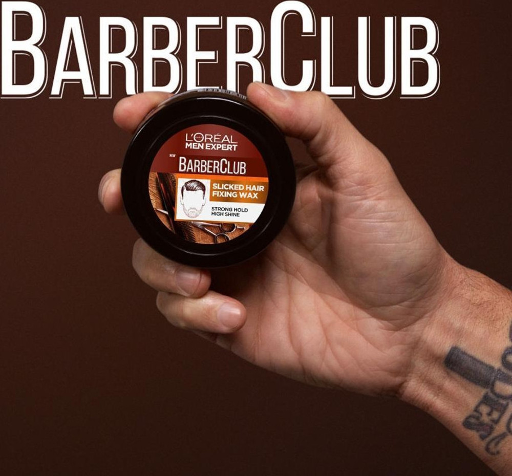 L'Oréal Paris Men Expert Barber Club Slick Fixing Pomade 75 ml. - idefix