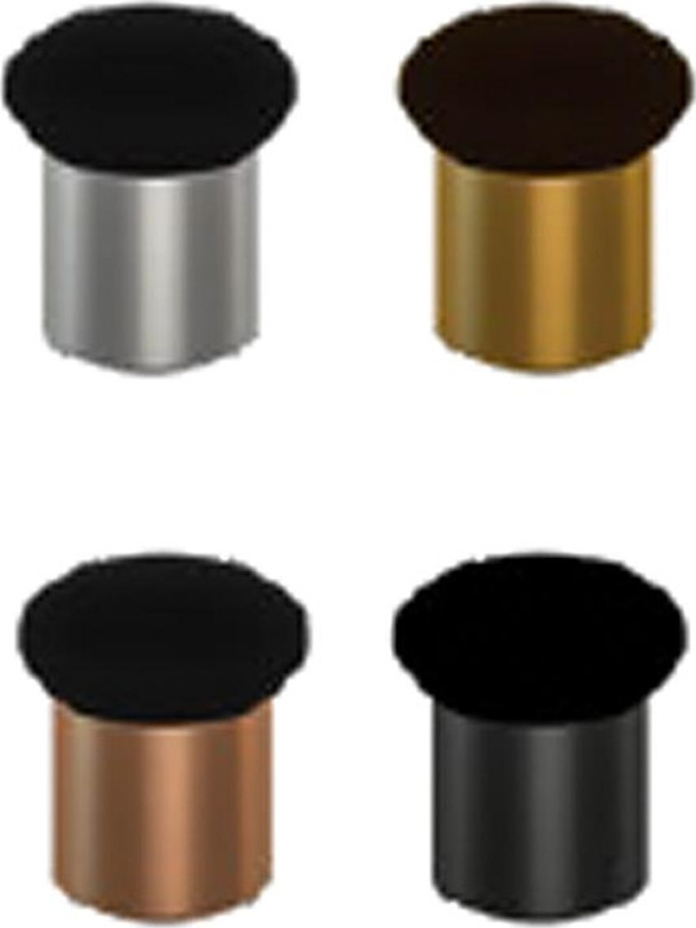 CONDİ YER STOPERİ SİYAH 5 ÇAP 30 MM BOY 50 MM - idefix