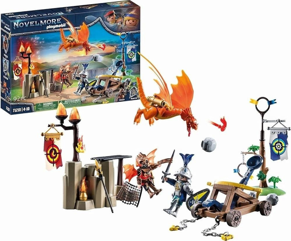 PLAYMOBIL Novelmore 71210 Novelmore ve Burnham Raiders - Turnuva sahası ...