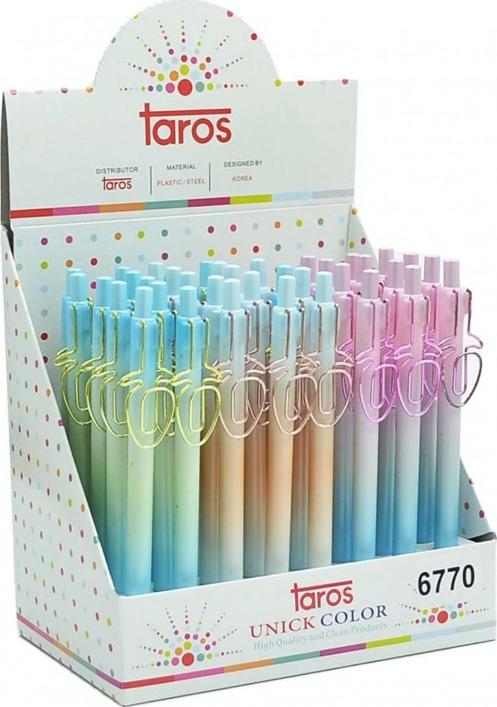 Unick Color Versatil Kalem (Mekanik Kurşun Kalem) Çilek Klipsli Rainbow ...