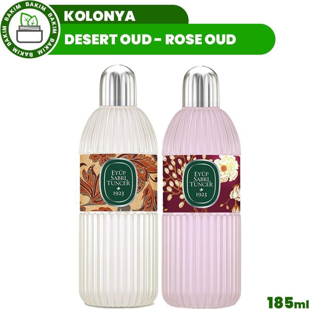 Eyüp Sabri Tuncer Kolonya Desert Oud ve Rose Oud 185 ml Cam Şişe