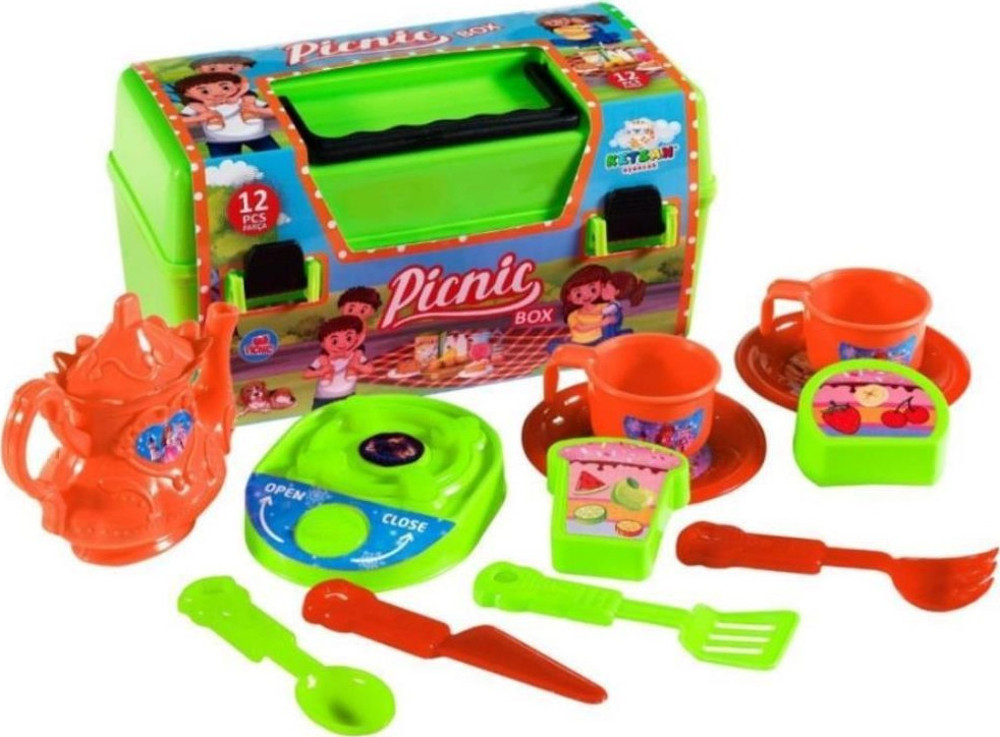 Çantalı Piknik Seti 12 Parça - KS-850 - idefix