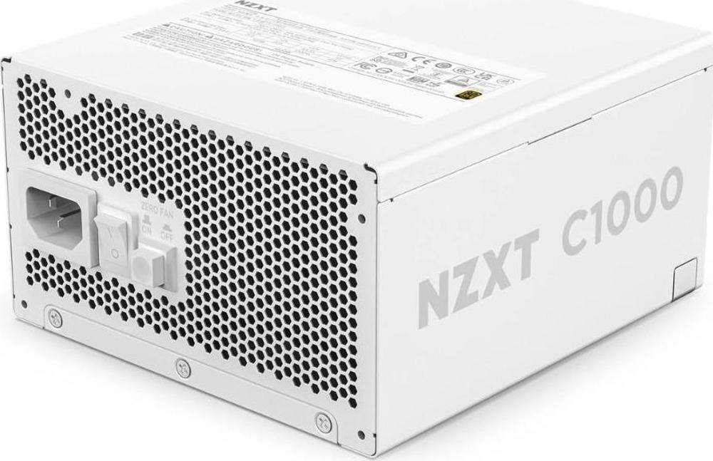 NZXT C1000 1000W 80+ Gold ATX 3.1 Tam Modüler Beyaz Güç Kaynağı - idefix