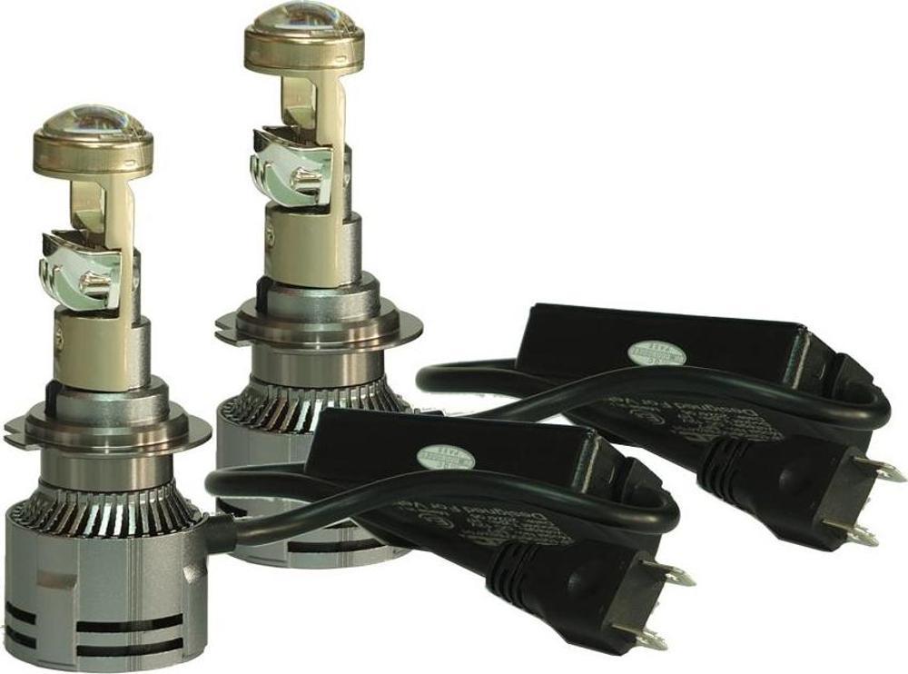 Yeni Nesil Super Focus H7 Mercekli Projektör LED Far Ampulü Seti - idefix