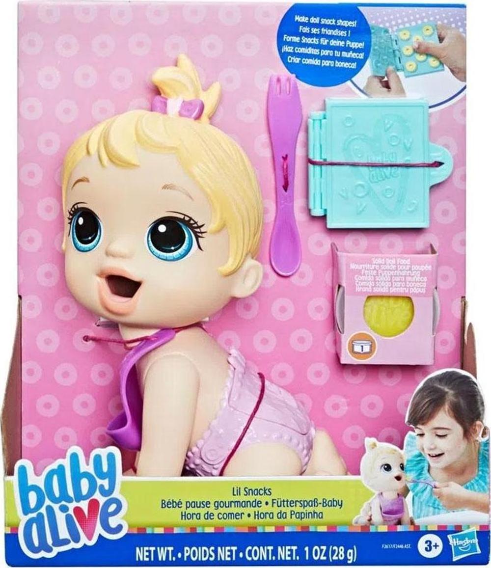 Baby Alive Oyuncak Bebeğimle Mama Eğlencesi F2617 - idefix