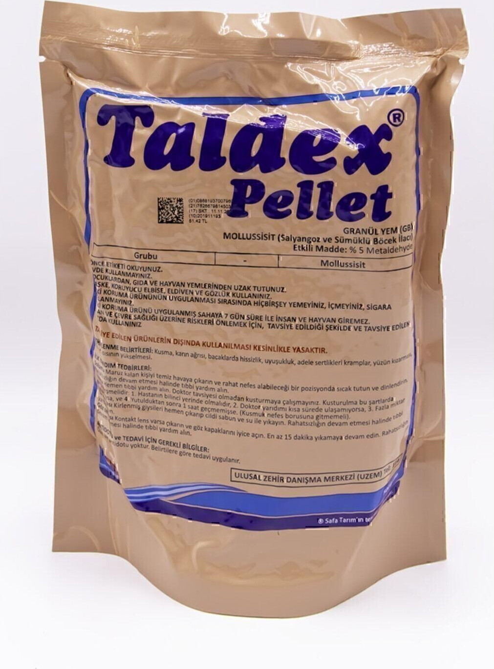 Kabuklu Salyangoz Sümüklü Böcek Yem Ilacı Taldex 500 gr ,1 Adet - idefix