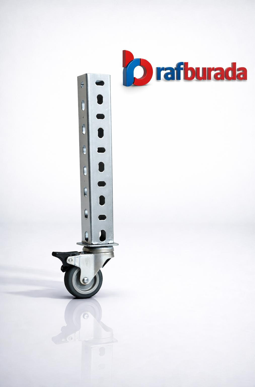 RafBurada 1 Adet Frenli Çelik Raf Tekerleği - Dosya, Arşiv, Depo ...