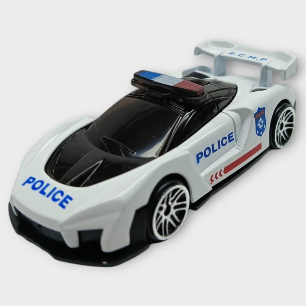 Metal Mini Polis Arabası 8 cm - Polis - 4 - idefix