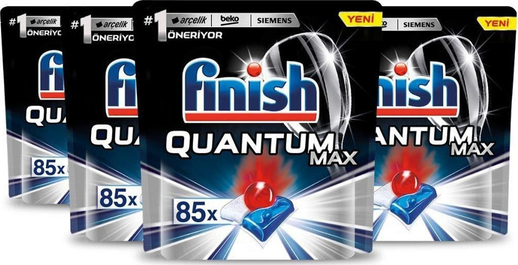 Finish Quantum Max 340 Tablet Bulaşık Makinesi Deterjanı (85x4) - idefix