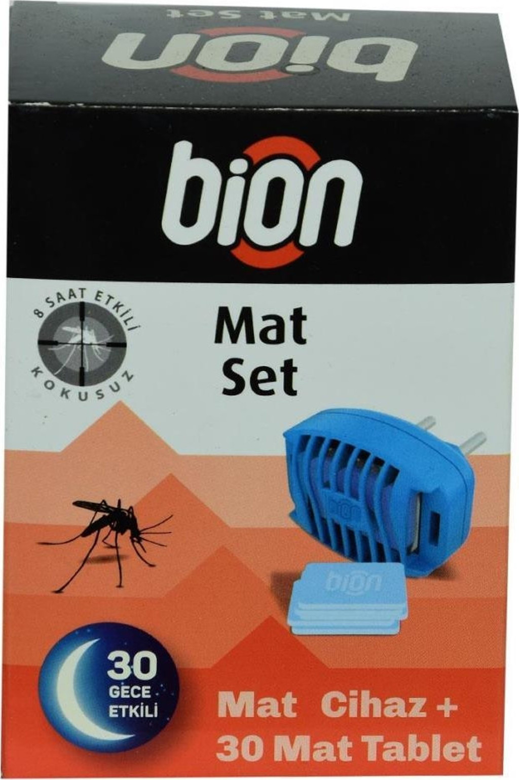 Bion Mat Seti Cihazı + 30 Adet Kokusuz Sivri Sinek Kovucu Tablet - idefix