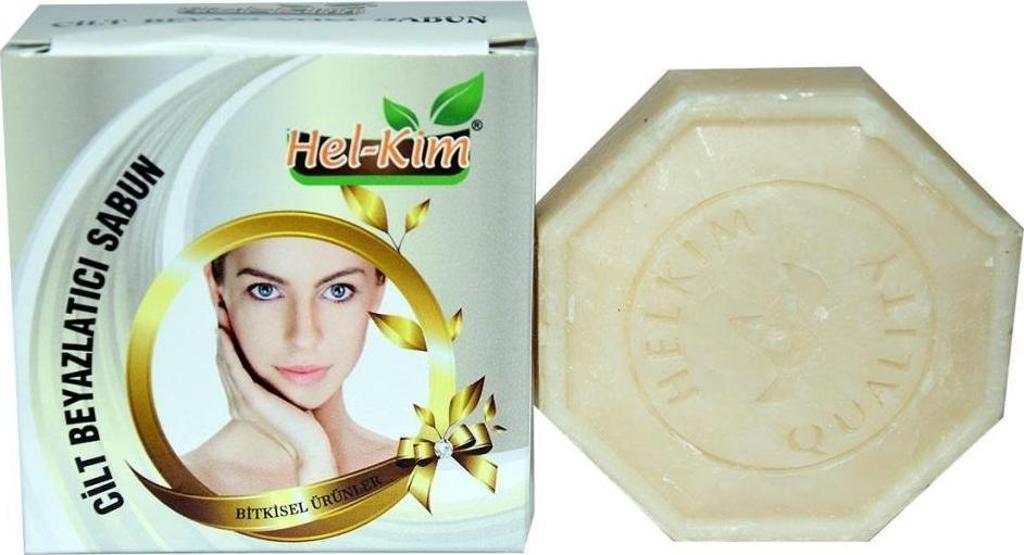 Hel-Kim Cilt Beyazlatıcı Sabun 125 gr Bitkisel Beyazlatma Sabunu - idefix