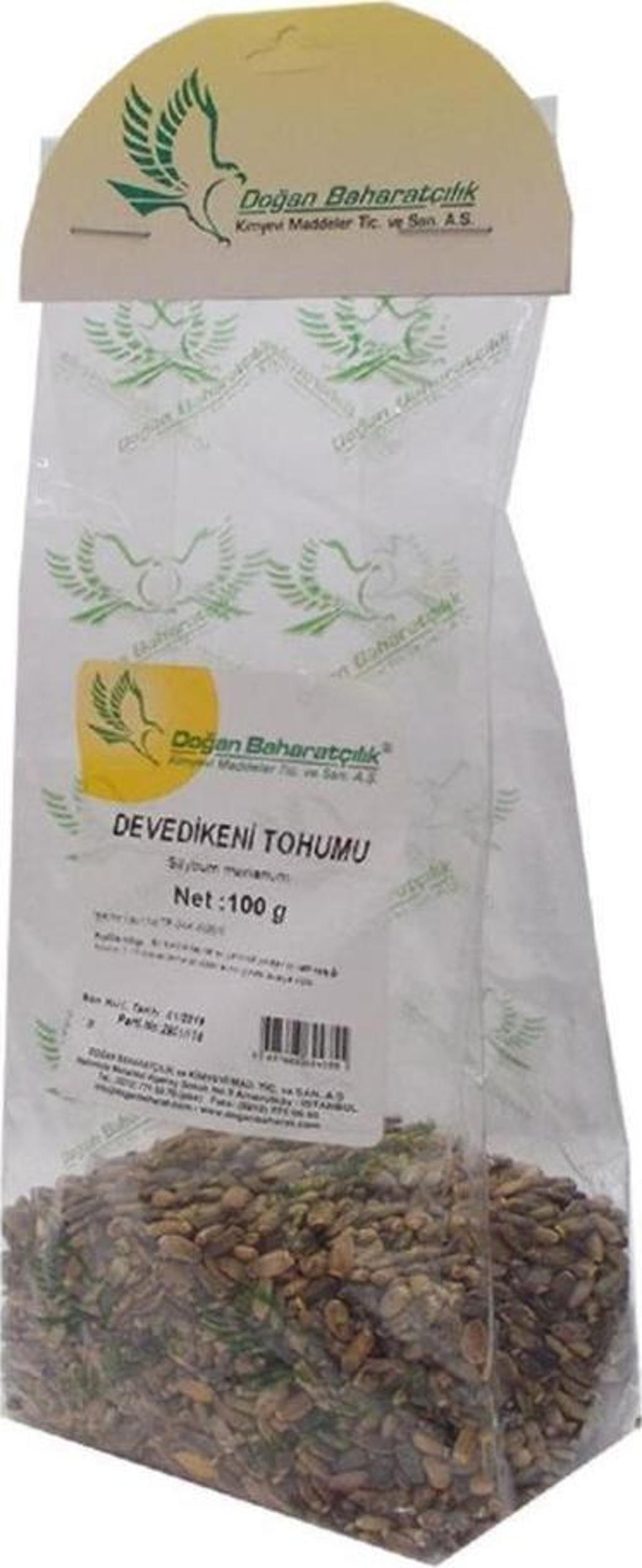 Doğan Baharatçılık Devedikeni Tohumu 100 gr Saf Doğal Mini Paket - idefix