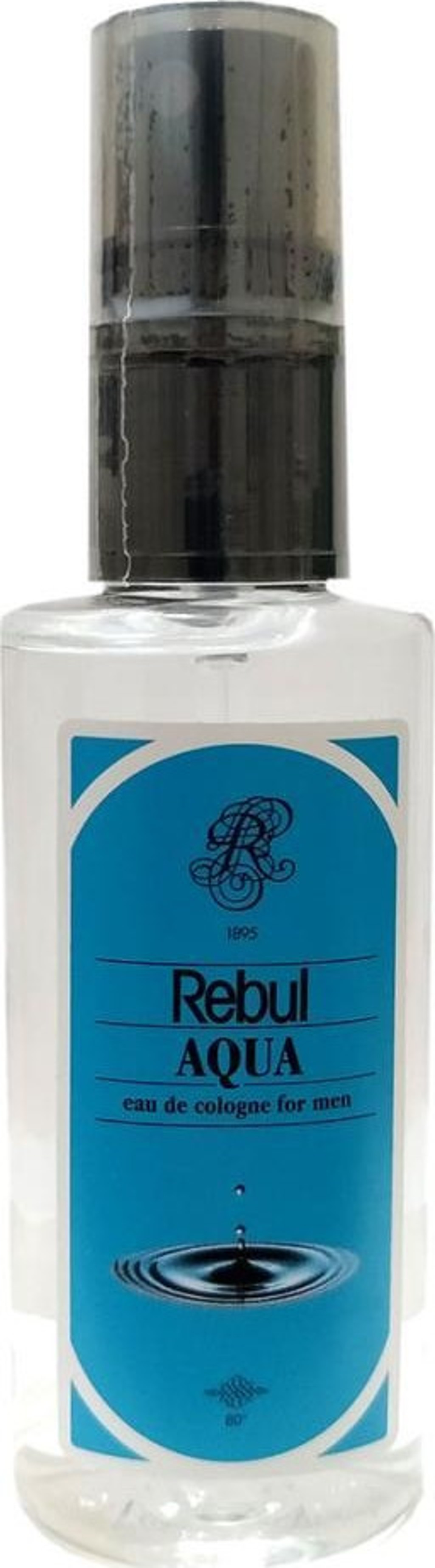 Rebul Aqua For Men Kolonya Sprey 80 Derece 50ML Pet Şişe Cologne - idefix