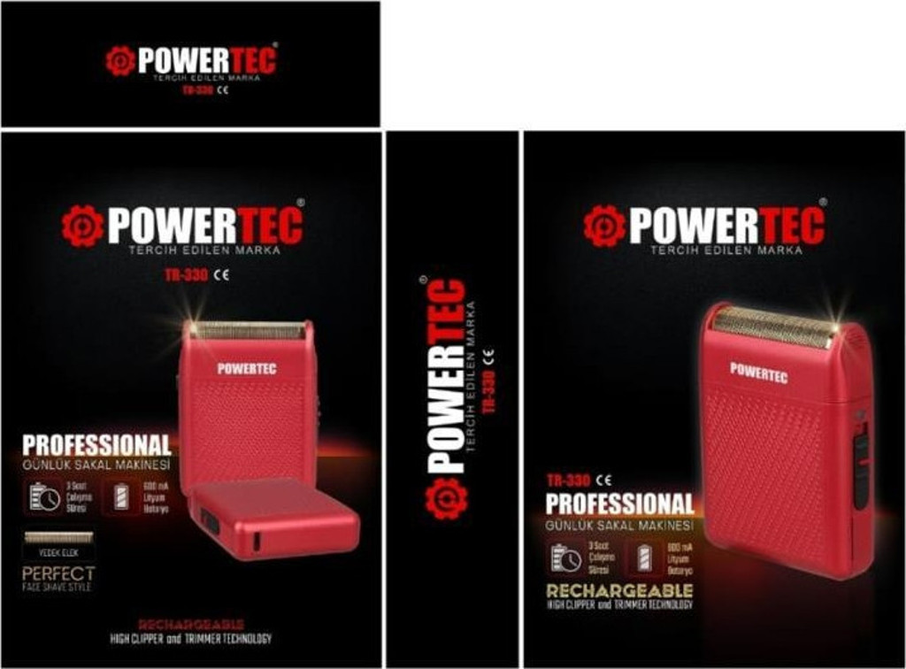 Powertec TR-330 Sakal Tıraş Makinası - idefix