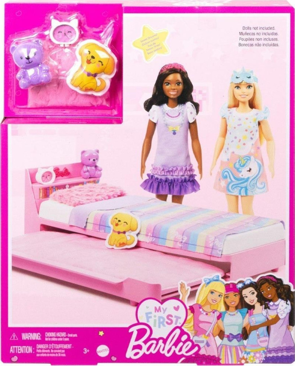 Barbie My First Barbie'nin Yatağı HMM64 Lisanslı Ürün - idefix