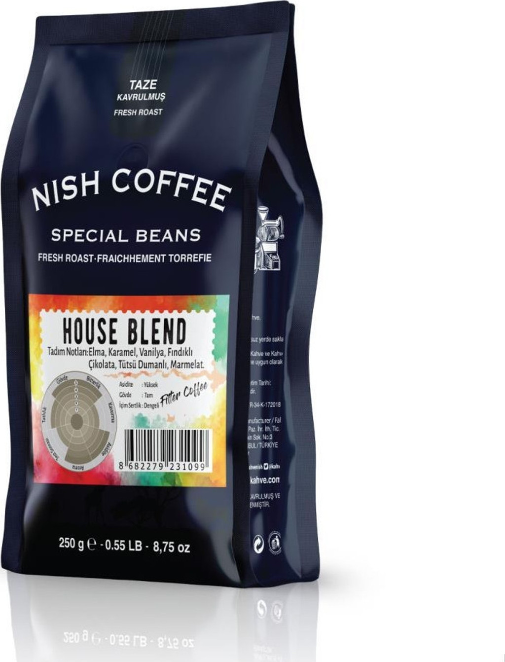Nish Filter Coffee House Blend 250 Gr - idefix