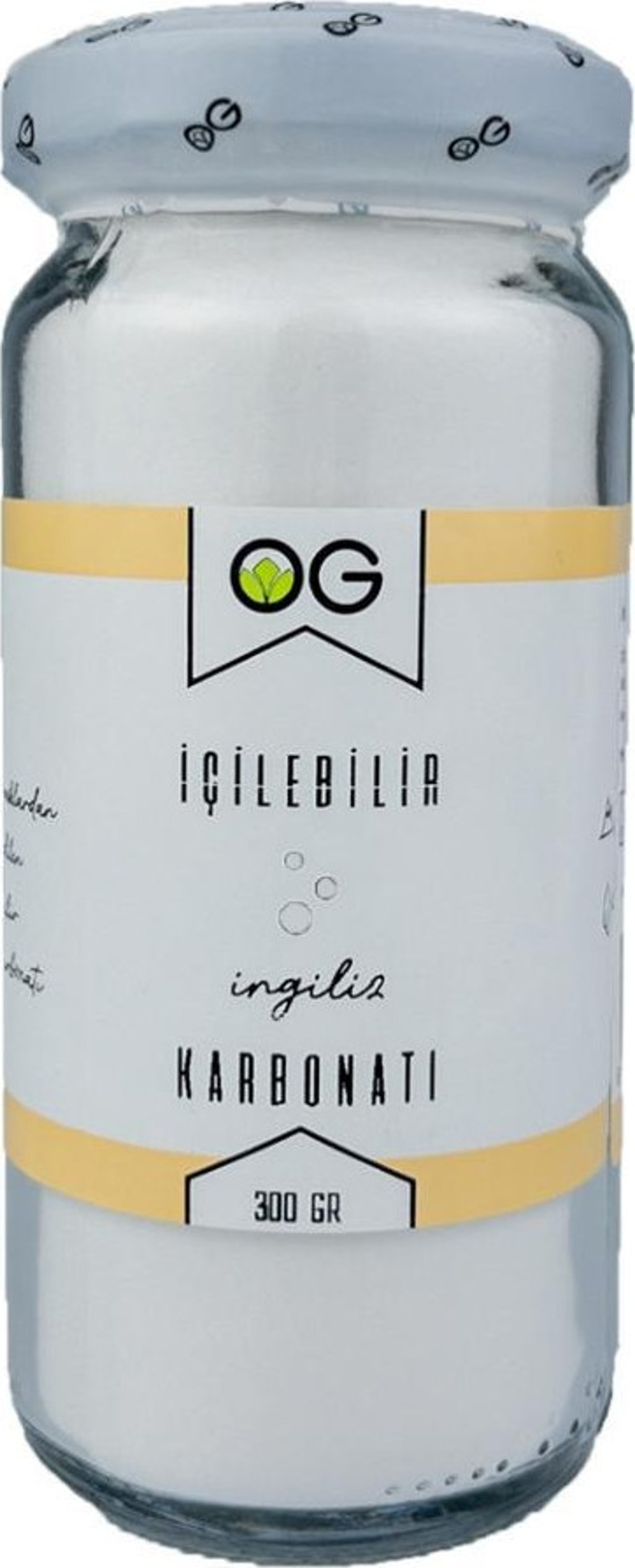 OG Natural İçilebilir İngiliz Karbonatı 300 GR - idefix