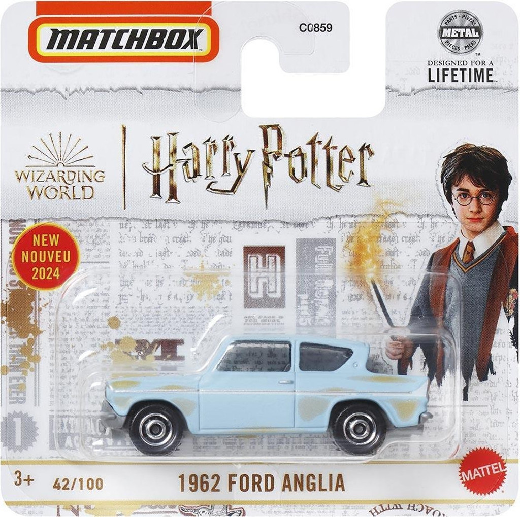 C0859 Matchbox 1:64 Tekli Arabalar 1962 Ford Anglia Harry Potter HVN49 ...