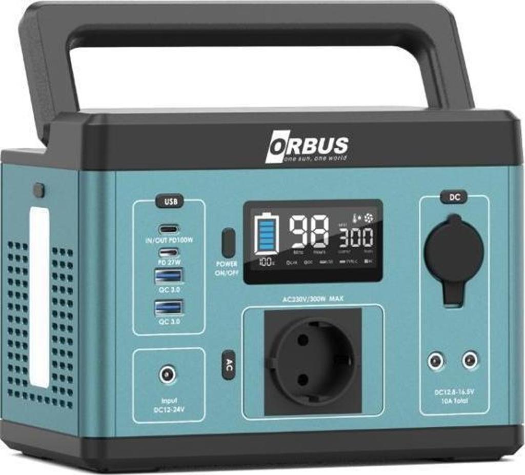 Orbus 300W Taşınabilir Güç Kaynağı – Power Station - idefix