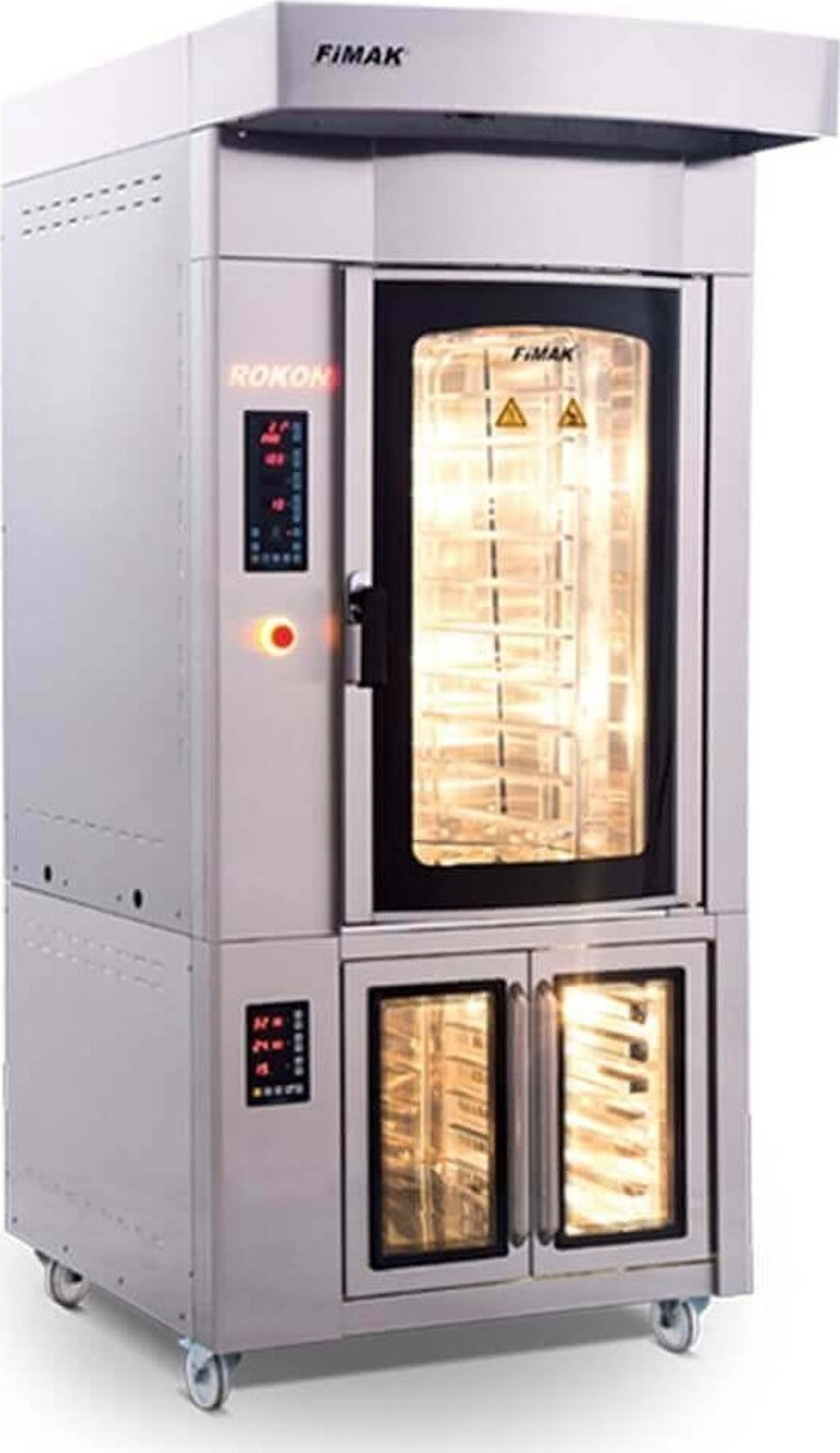 Fimak Rokon 10 Elektrikli Fırın-mayalandırma kabini dahil - idefix