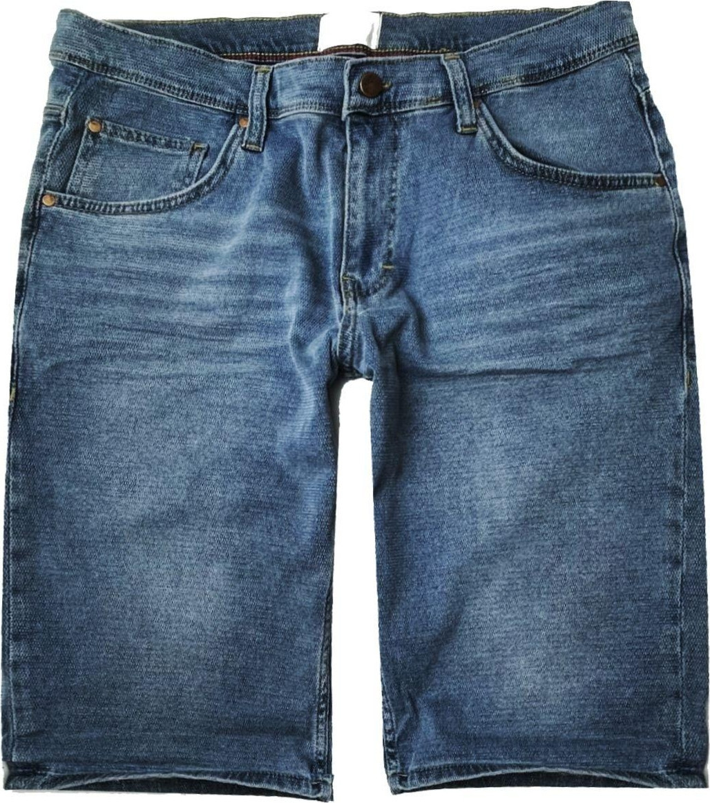 Alaska The Last Frontier Slim Fit Esnek Rahat Kumaş Mavi Kısa Kot Şort ...