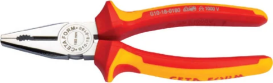 Ceta Form G10-18-0160 Vde 1000V Izoleli Kombine Pense 160 mm- 6"
