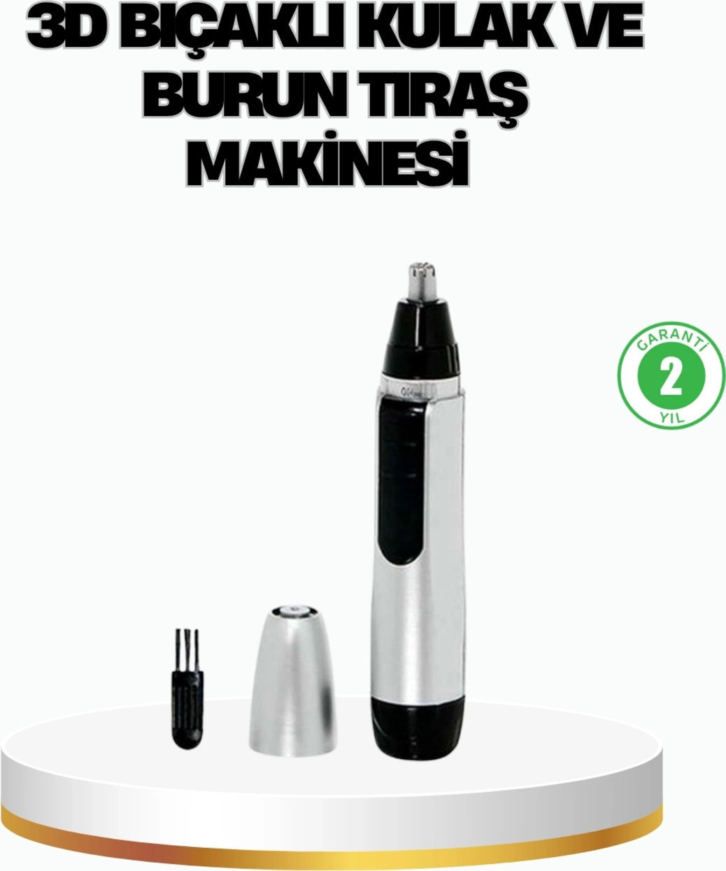 Shopwave 3D lı Burun ve Kulak Tıraş Makinesi Pil ile Çalışan ...