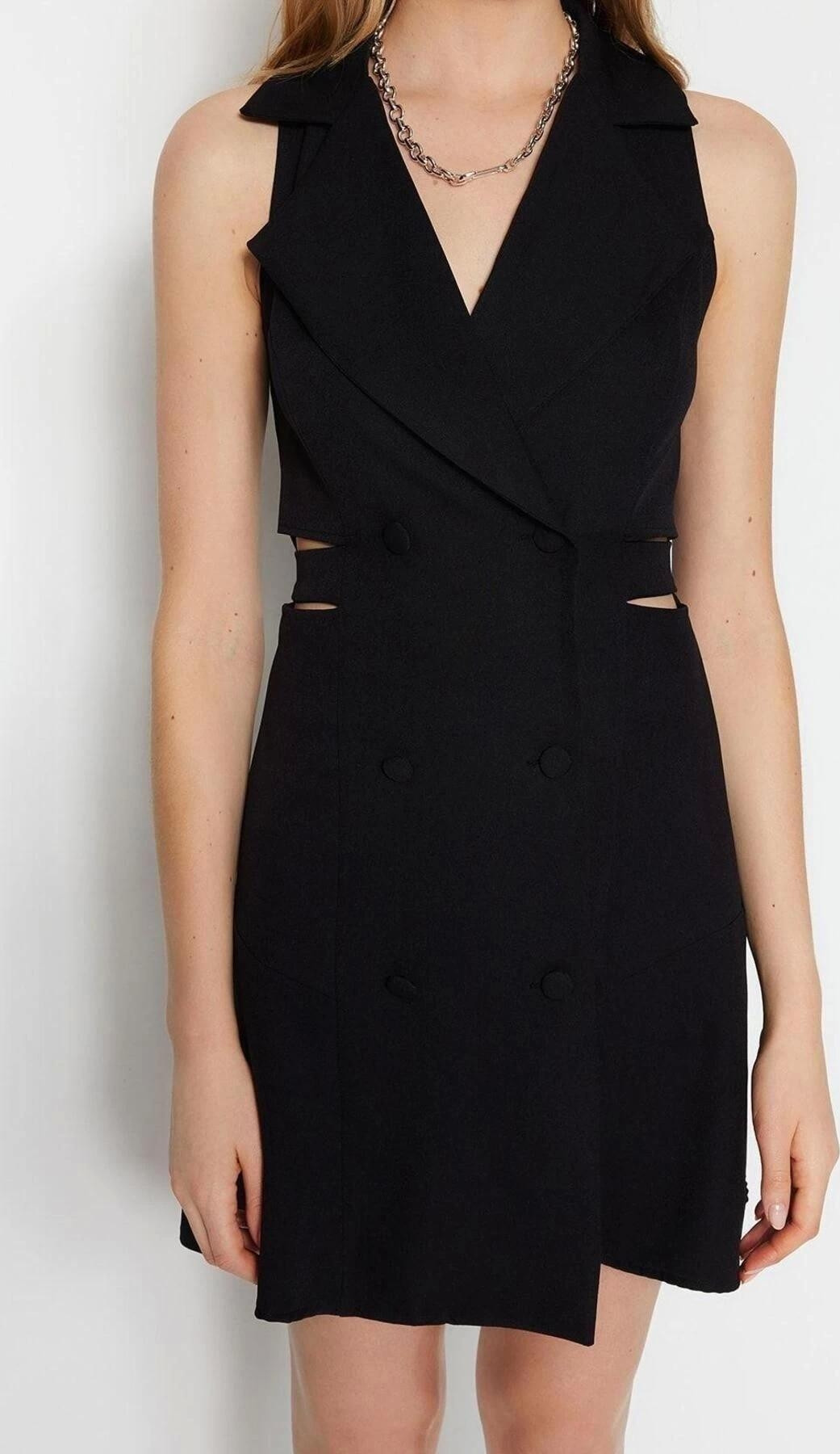 Moda Regular Gündüz Gece Finike Dokuma Ceket Yaka Kolsuz Kol Ceket ...