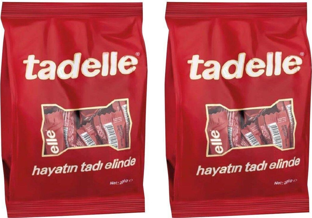 Tadelle Mini Fındık Dolgulu Sütlü Çikolata 200 Gr X 2 Adet - idefix