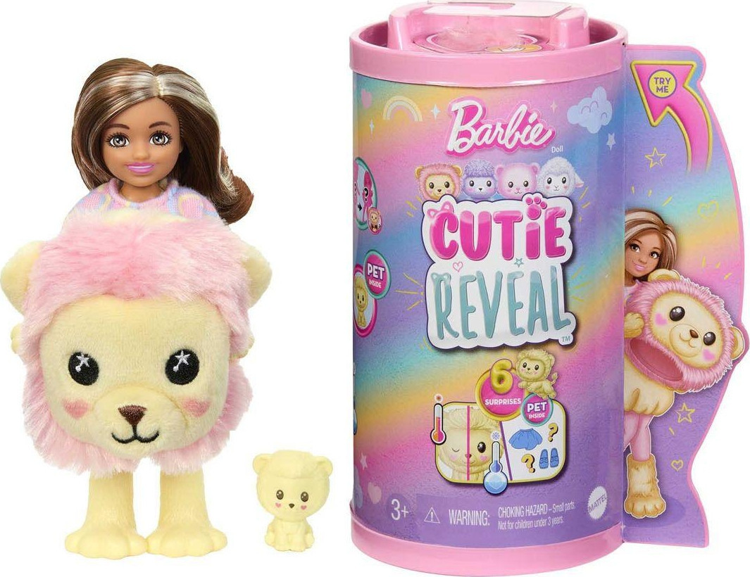 Barbie Cutie Reveal Bebekler Chelsea Sevimli Kostümler Serisi Hkr21 3 ...
