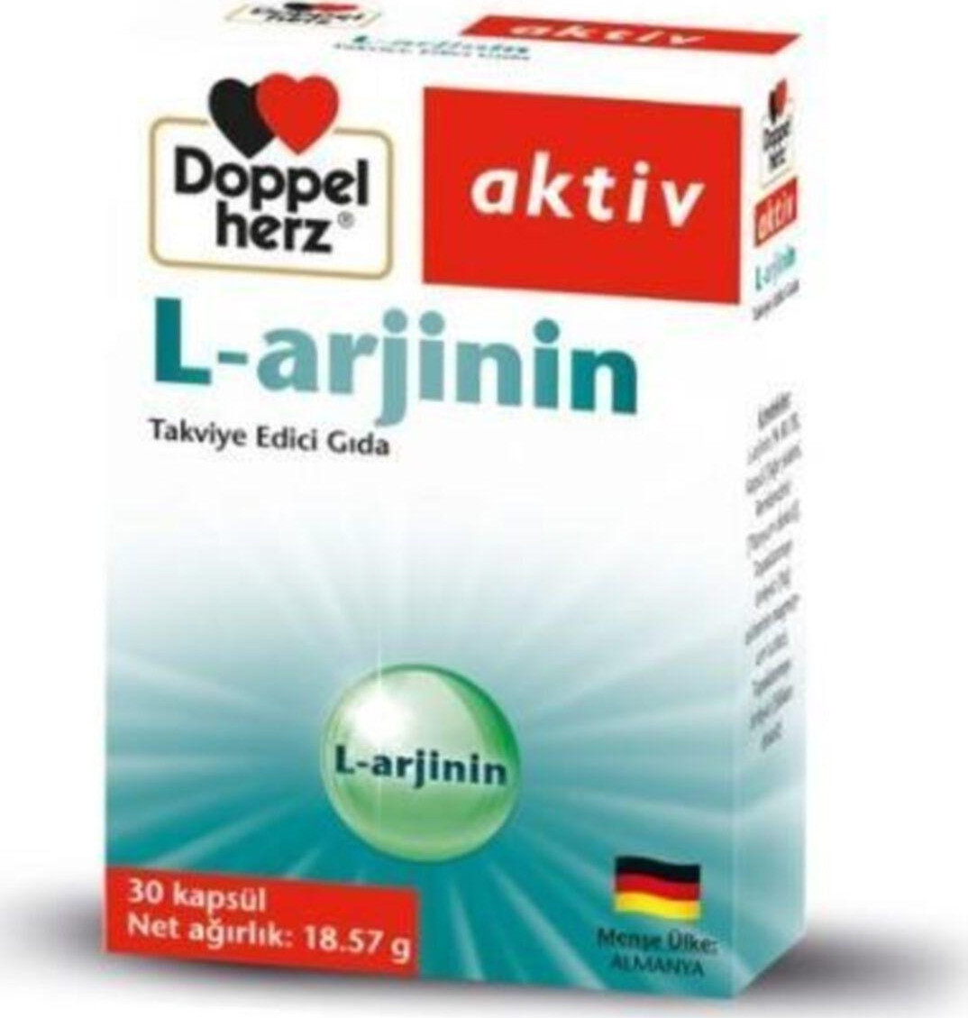 Doppelherz Aktiv L-Arjinin 500Mg 30 Kapsül - idefix