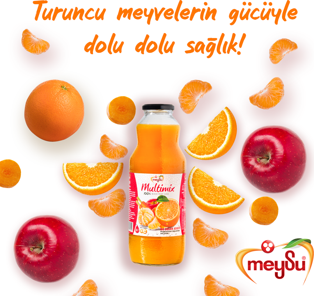 Meysu Multimix %100 Karışık Meyve Suyu 1 Lt - idefix