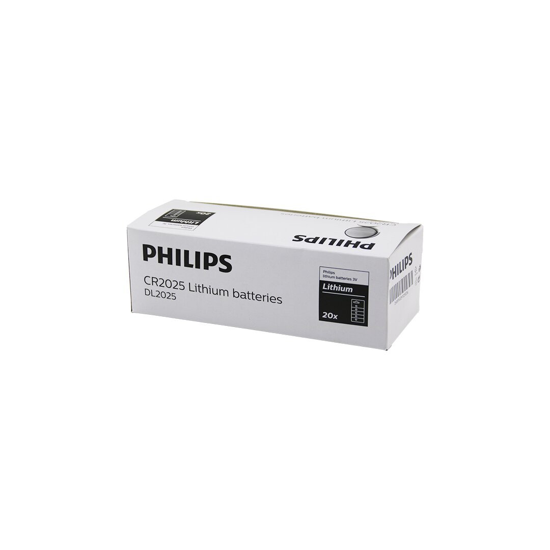 PHILIPS LİTHİUM CR-2025 PARA PİLİ 3V 5Lİ KART