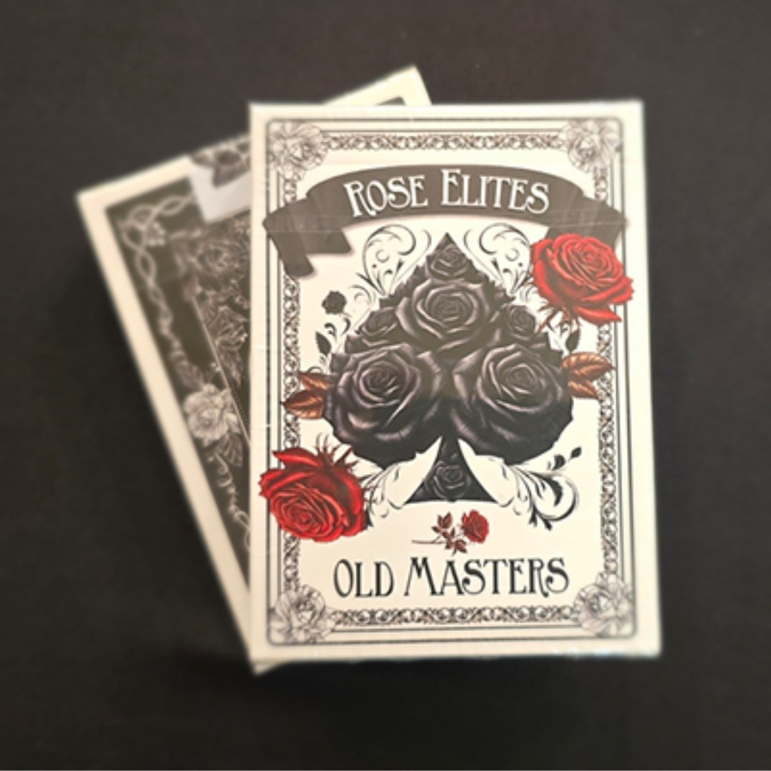 Bicycle Rose Elites - Old Masters (Black) Marked Deck işaretli Oyun ...