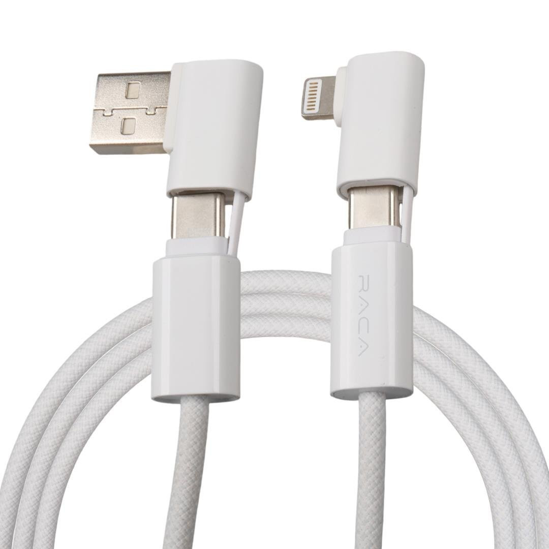 Raca RC41 4'ü 1 Arada (Type-C/USB to Type-C/Lightning) Çok Fonksiyonlu ...