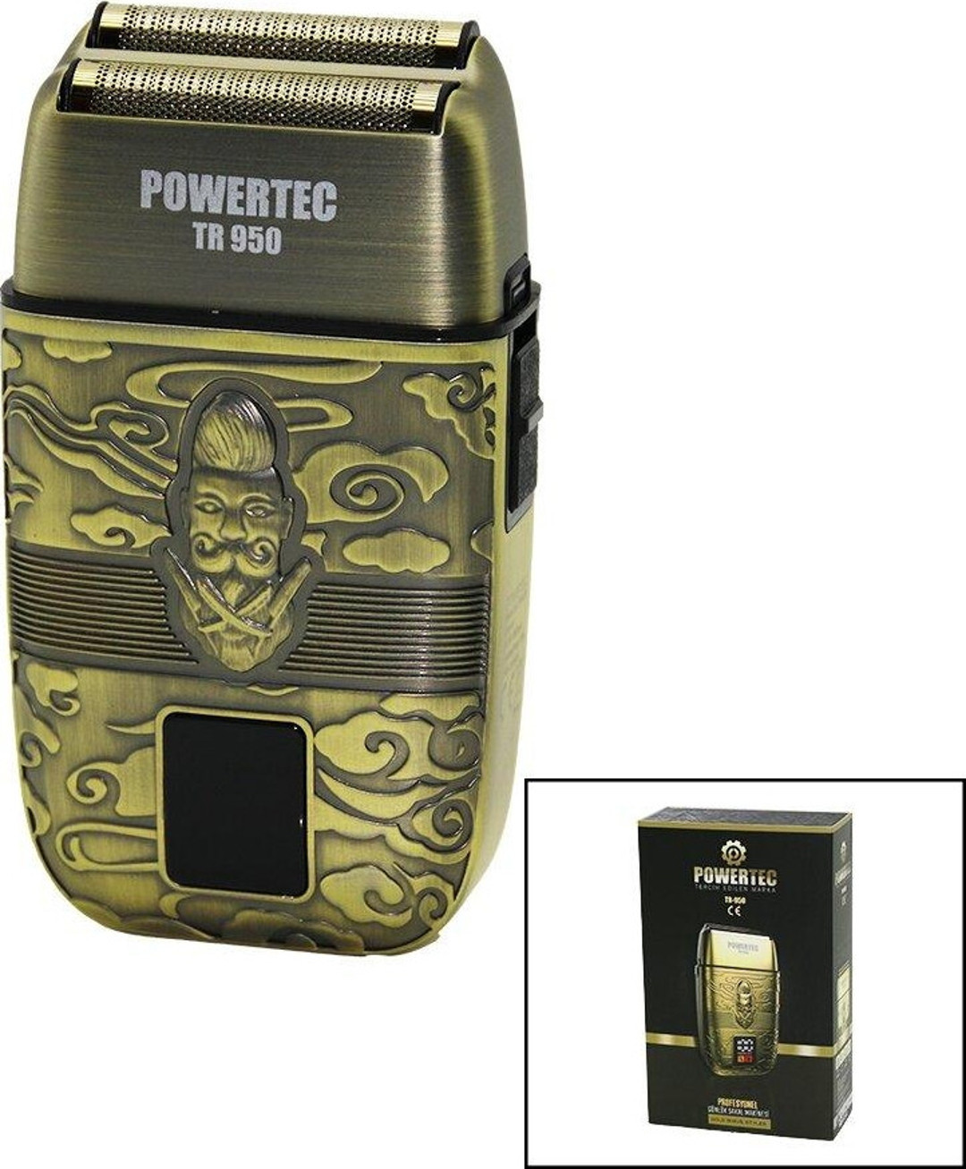 Findit GÜNLÜK SIFIR SAKAL - GOLD KOMPLE METAL SAKAL TRAŞ MAKİNESİ USB ...