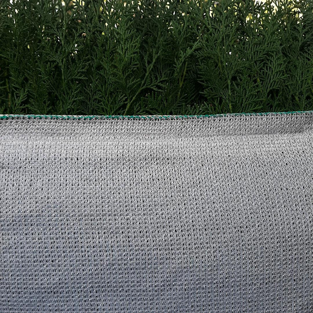 %95 GRİ 5X100 GÖLGELİK FİLE ÇİT FİLESİ METRE ENLİ 95'LİK BAHÇE ÇİT ...